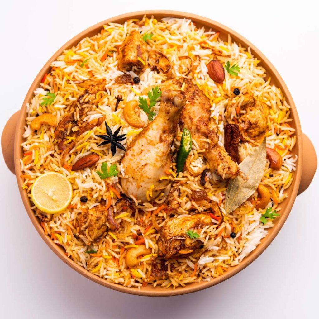 hyderabadi chicken biryani recipe in hindi