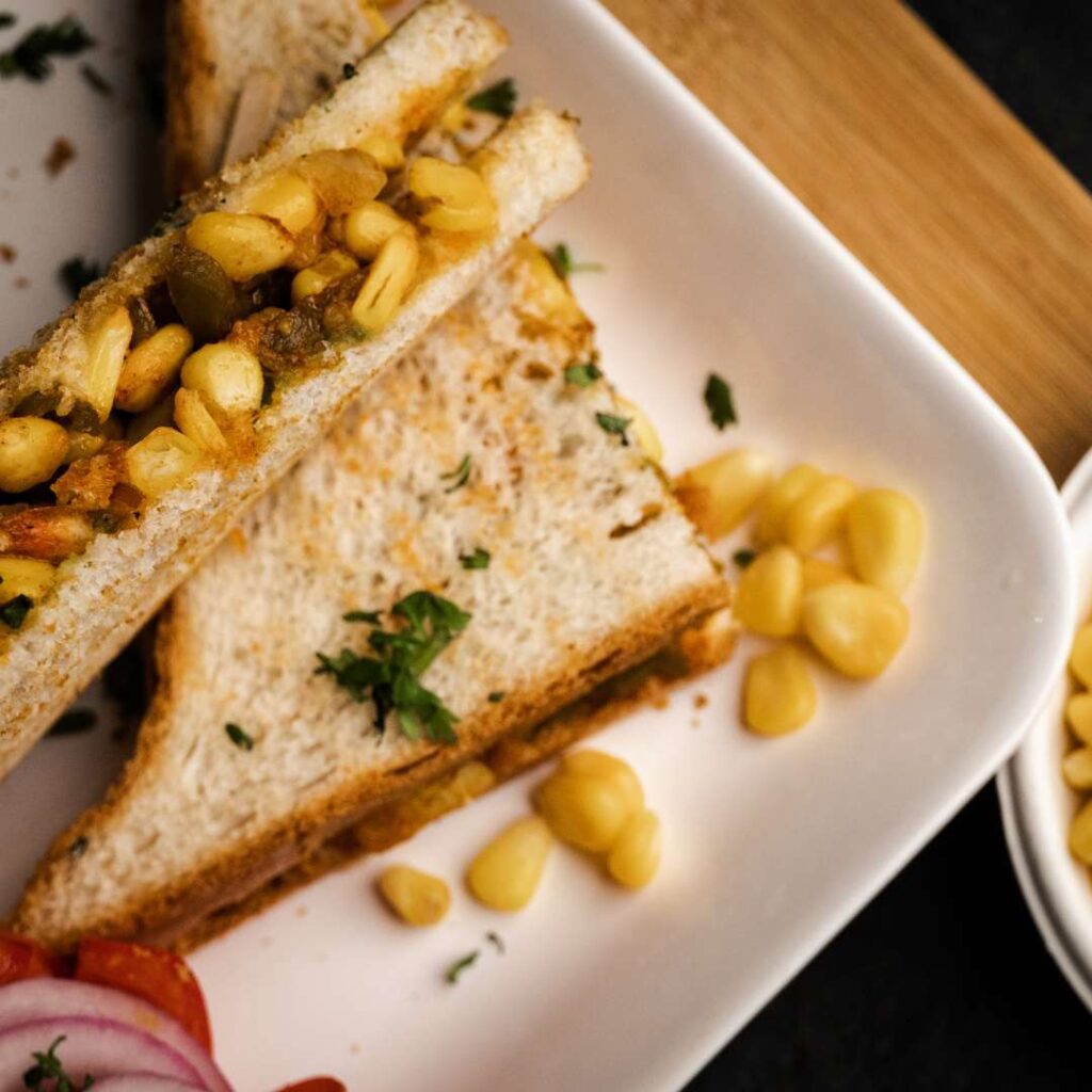 Corn sandwich Recipe