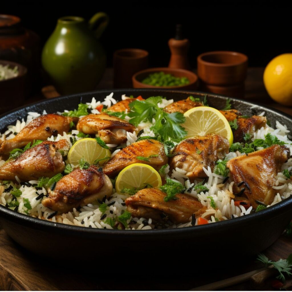Make Biryani in the Oven - Baked Chicken and Vegetable Biryani